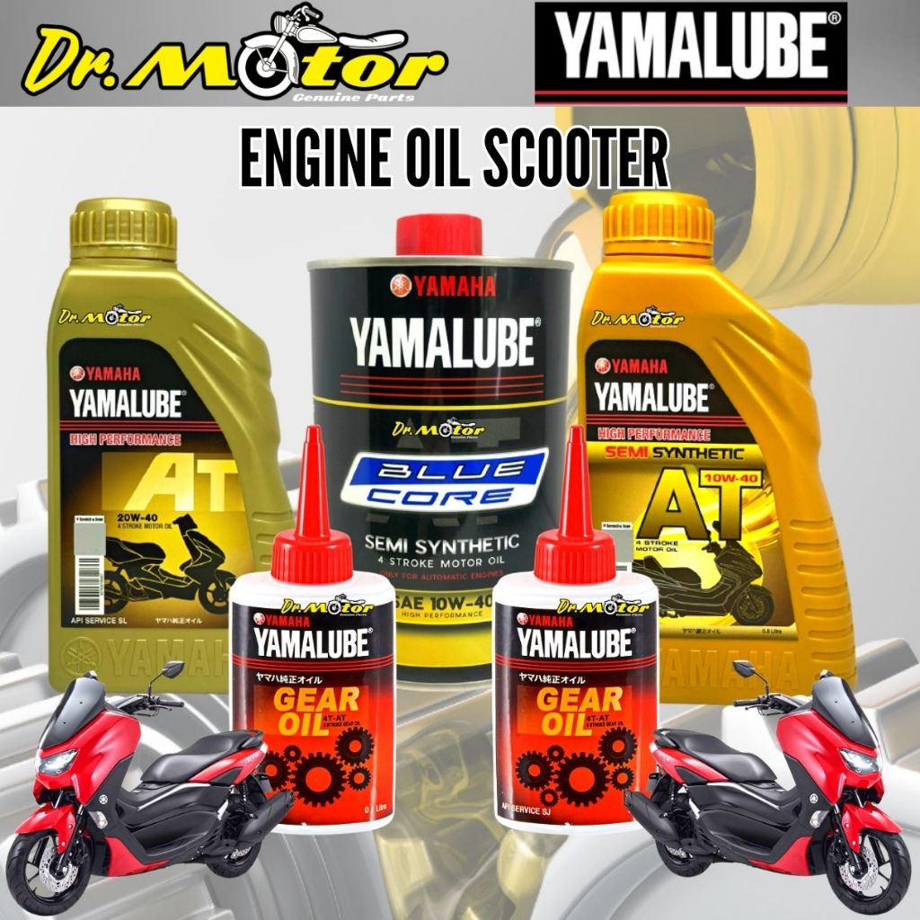 YAMALUBE 4T AT SAE 20W-40 SCOOTER ENGINE OIL LUBRICANT MINYAK HITAM ...