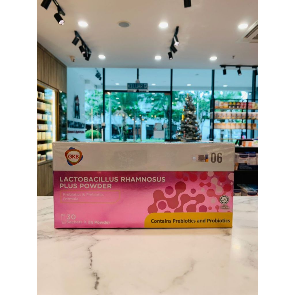 Preferred +】GKB LACTOBACILLUS RHAMNOSUS PLUS POWDER 2G 30'S | Shopee ...