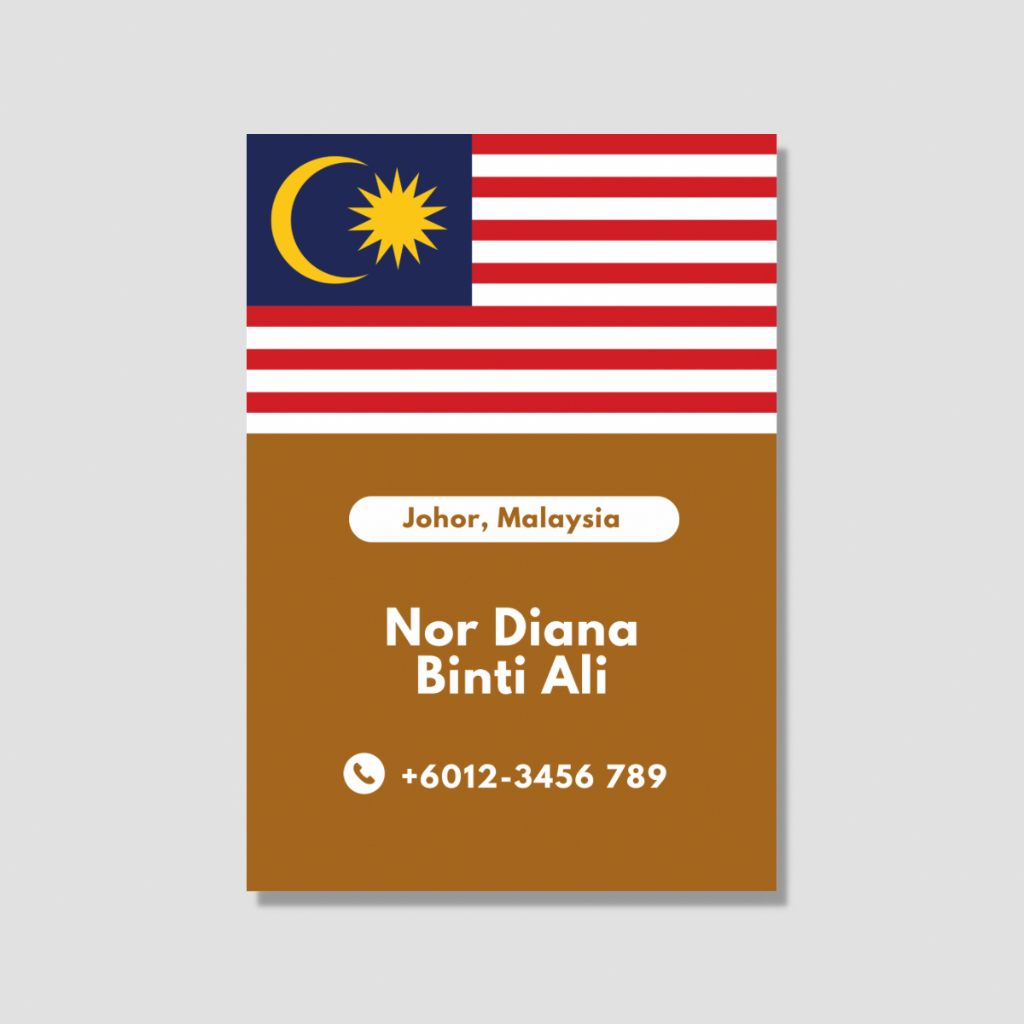 (Edisi 2.0) Sticker Luggage Umrah Haji label beg barang peribadi ...