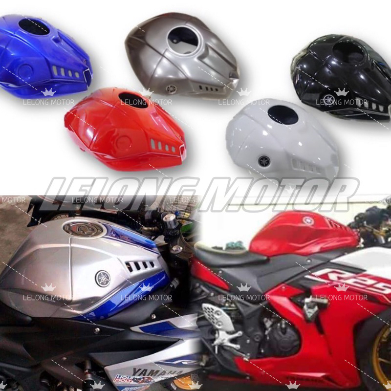 R25 V1 MT25 TANK COVER WITH YAMAHA LOGO CONDOM TANGKI MINYAK KONDOM R1 ...