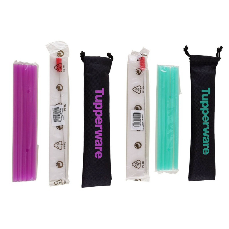 Tupperware Eco Straw (5pcs+Brush) | Shopee Malaysia