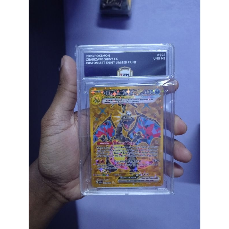 Charizard ex shiny - 228/197 - Special Illustration Rare custom holo ...