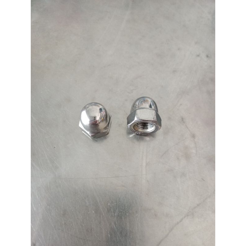 Cap Nut Stainless Steel 304 Size: / M8/M10 | Shopee Malaysia
