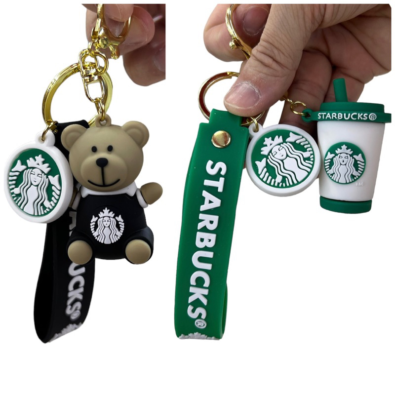 Premium Starbucks Keychain - Gelang Kunci Bear Cup | Shopee Malaysia