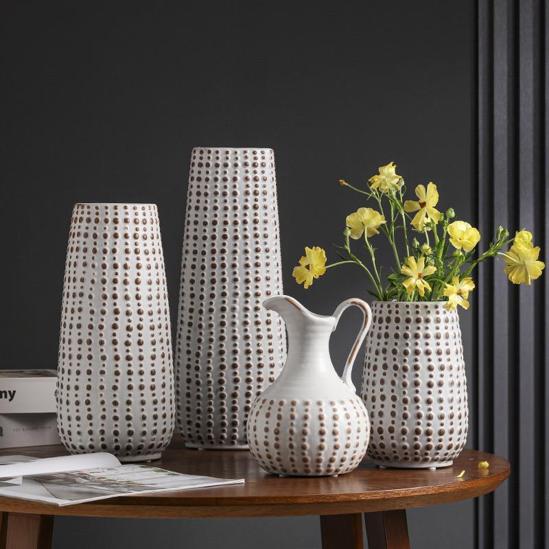 Pasu Seramik Ceramic Vase Flower Pot Indoor Creative Nordic Artistic ...