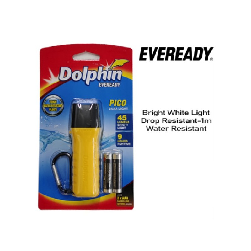 EVEREADY Dolphin PICO LED Torch Light 45 Lumens | Shopee Malaysia