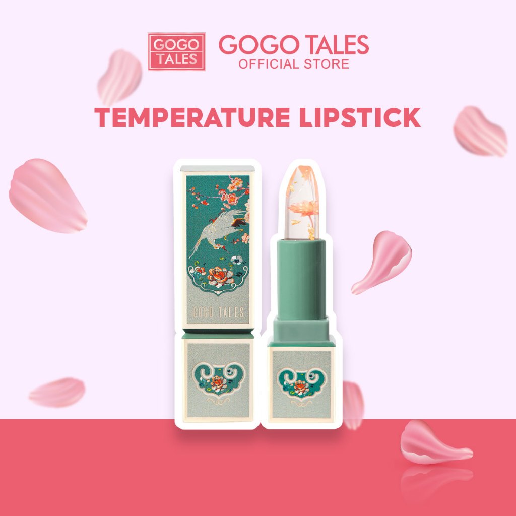Gogo Tales Glaze Bright Garden Temperature Changing Lipstick GT598 ...