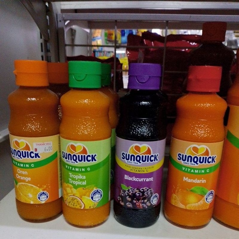 kordial sunquick vitamin c 330ml | Shopee Malaysia