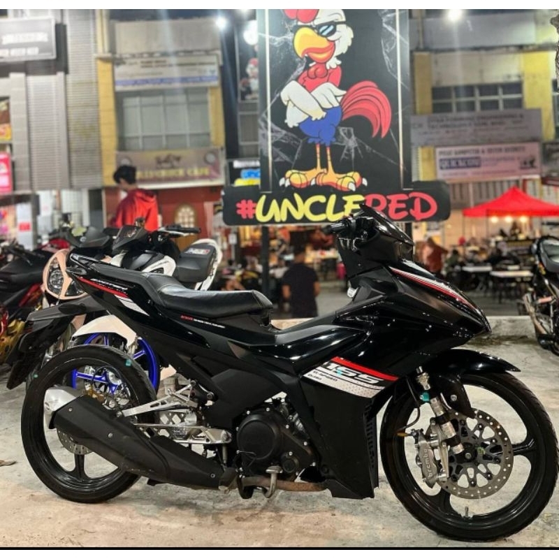 ORIGINAL - COVERSET Y16 EXCITER RC 2021 HITAM KILAT ORI VIETNAM ...