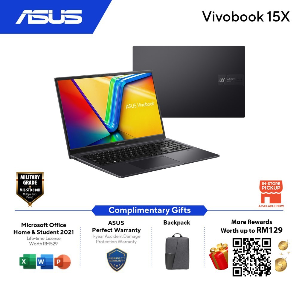 ASUS Vivobook 15X (I5 -1335U/8GD4/512GB SSD/15.6" FHD/Win11 Office ...