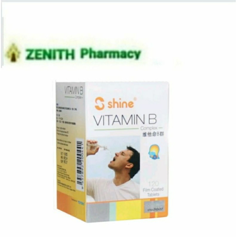SHINE EXP:02/2027 VITAMIN B COMPLEX 120's | Shopee Malaysia