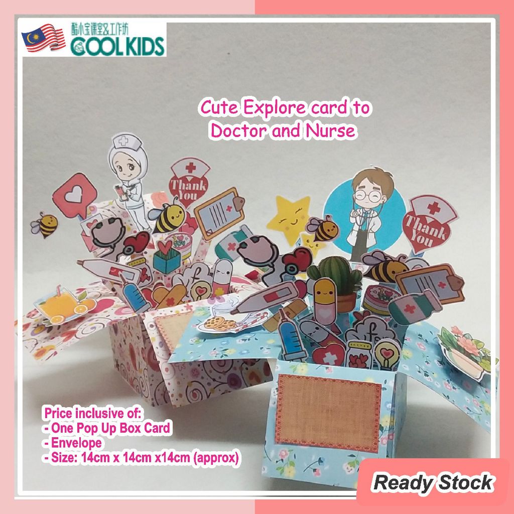 🎁READY STOCK🎁Kad terima kasih Jururawat Doktor Thank you Nurse Doctor ...