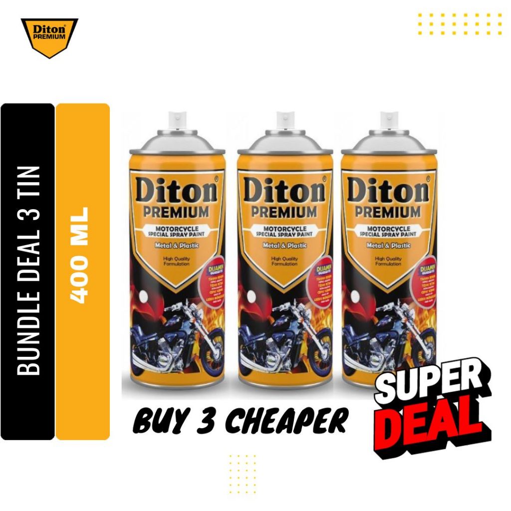 Diton Premium All Colors Bundle Deal 3 Tin | Shopee Malaysia