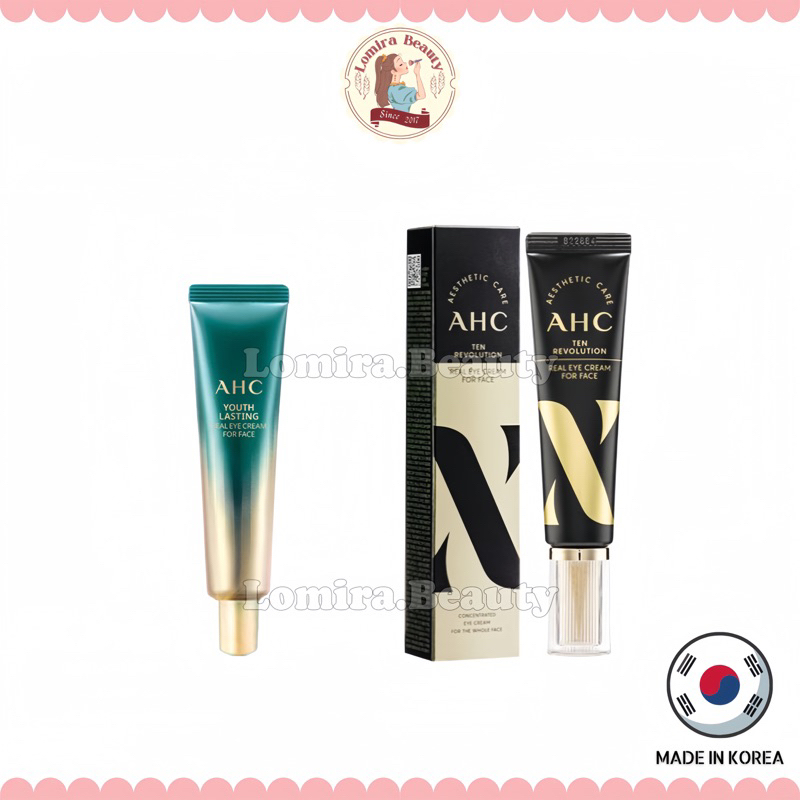AHC Ten Revolution Season 10 (30ml)｜AHC Youth Lasting Real Eye Cream For Face Season 9 (12ml ...