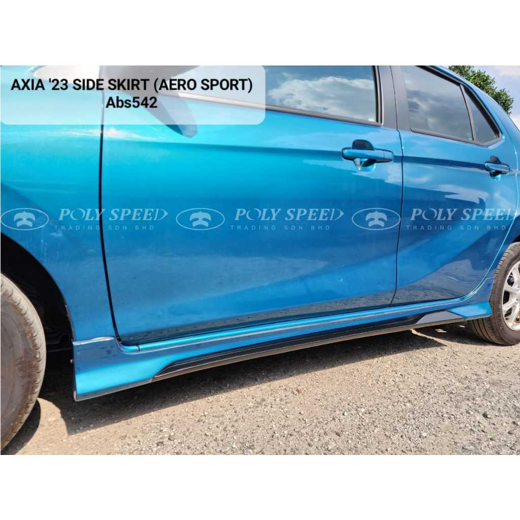 2nd Generation Perodua Axia 2023 Aero Sport Body Kit ABS Ready Stock ...