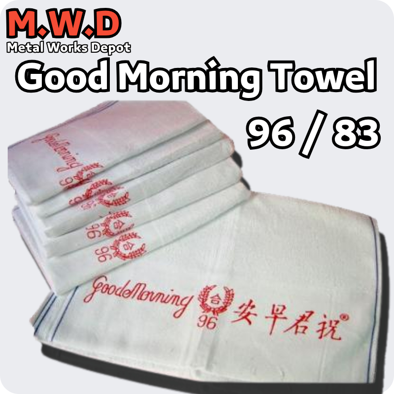 Good Morning Towel Tuala Selamat Pagi 96 Tuala Putih white washcloth 30 ...