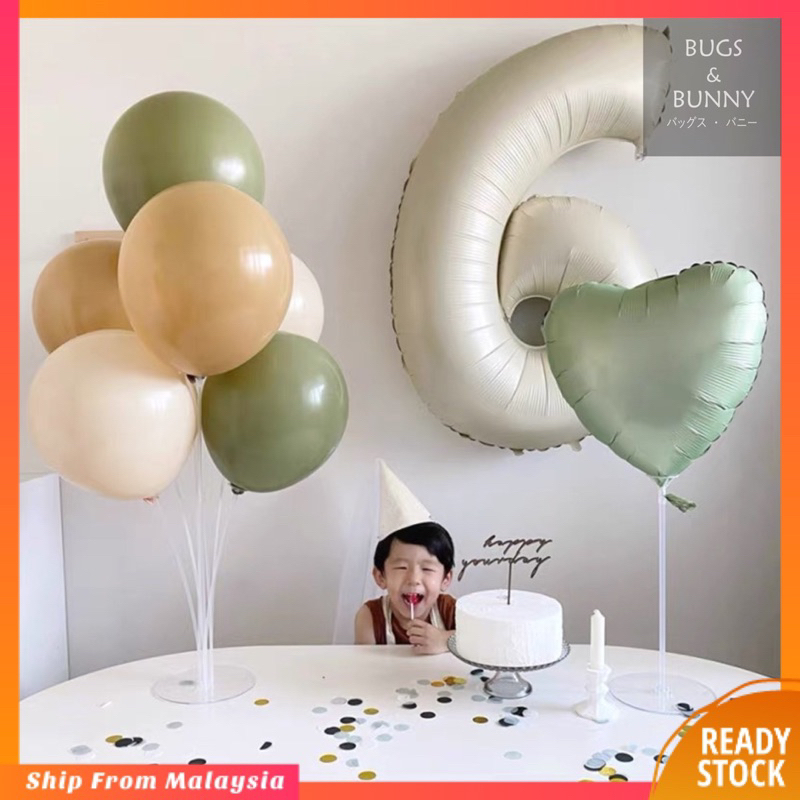 Ins Color Balloon Stand Birthday Party Decoration Balloon Set For ...