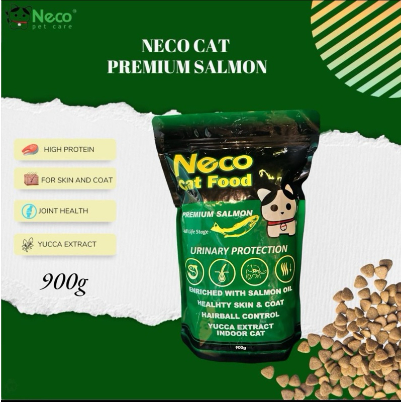 Neco Cat Premium Salmon 900g | Shopee Malaysia