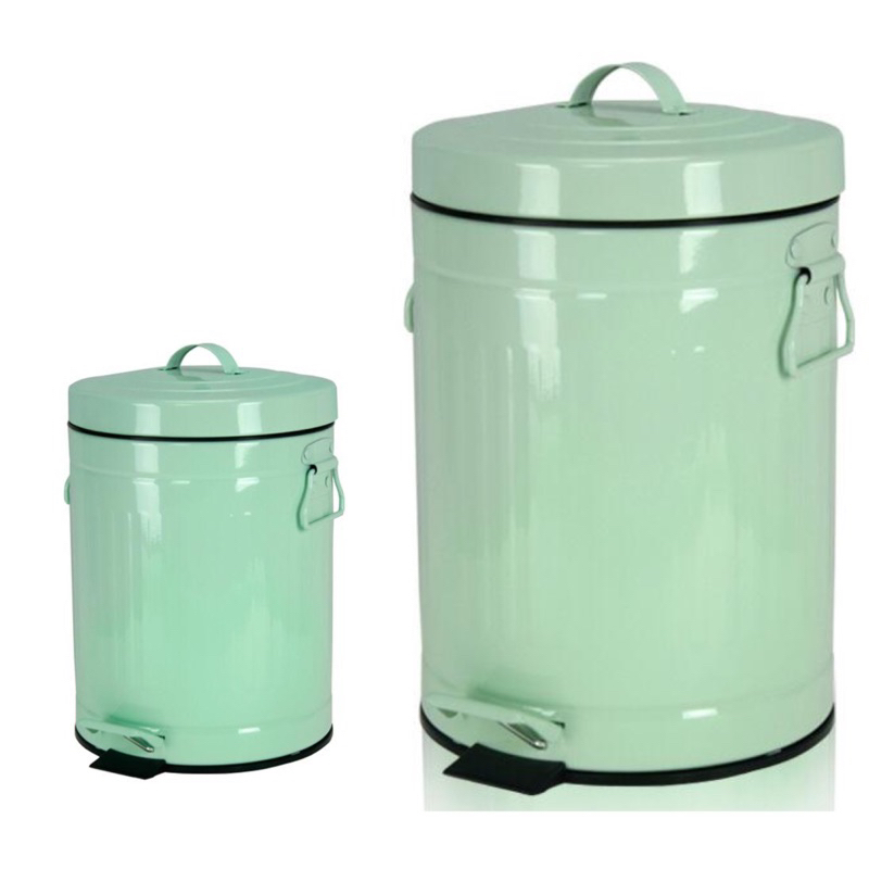 [ readystock ] Nordic Scandi 12L & 5L Pink Dustbin A Trash Can Rubish ...
