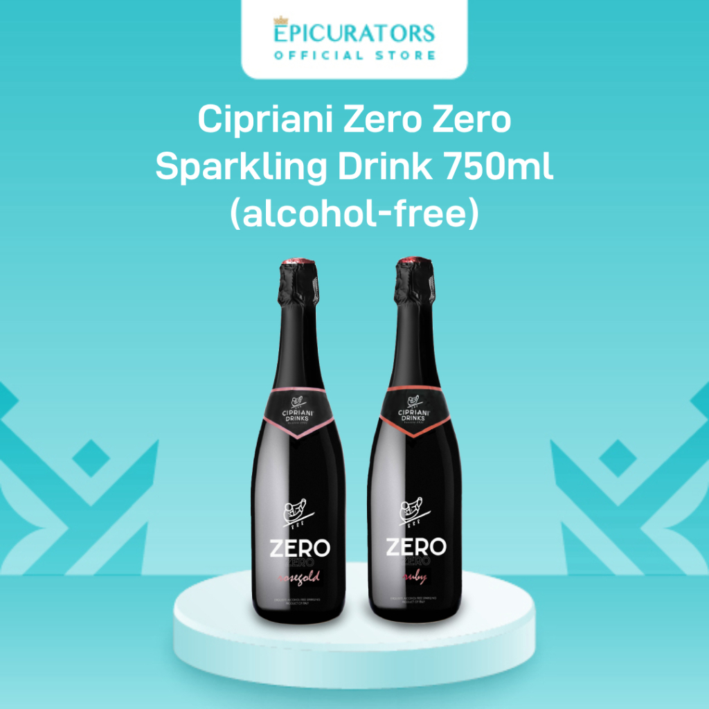 Cipriani Zero Zero Sparkling Drink 750ml (Alcohol-Free) | Shopee Malaysia