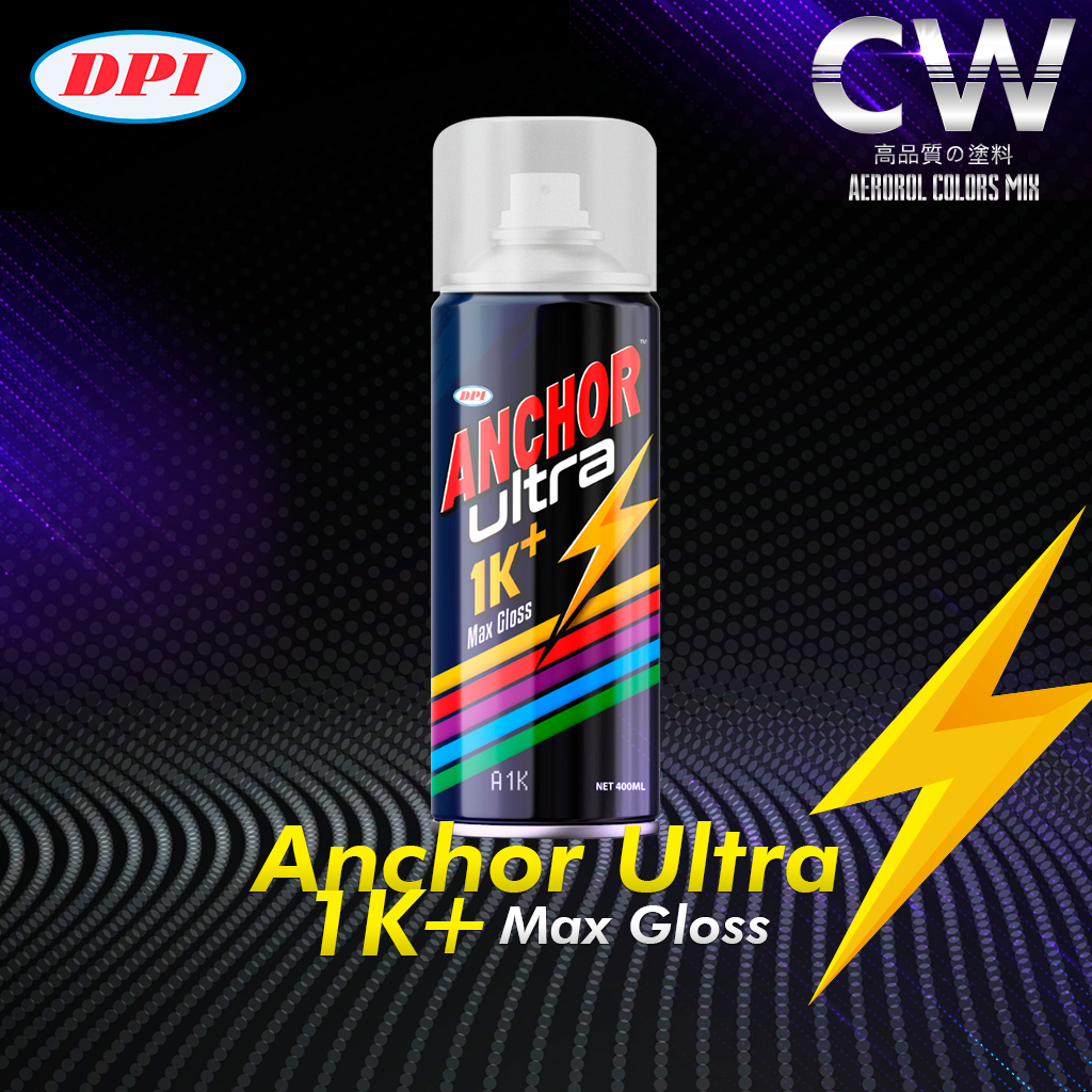 1K Clear Coat DPI Anchor Ultra 1K + Max Gloss HIGH SOLID Clear Coat ...