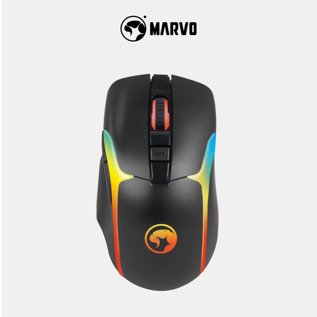 Marvo M729 Wireless RGB Gaming Mouse | Shopee Malaysia