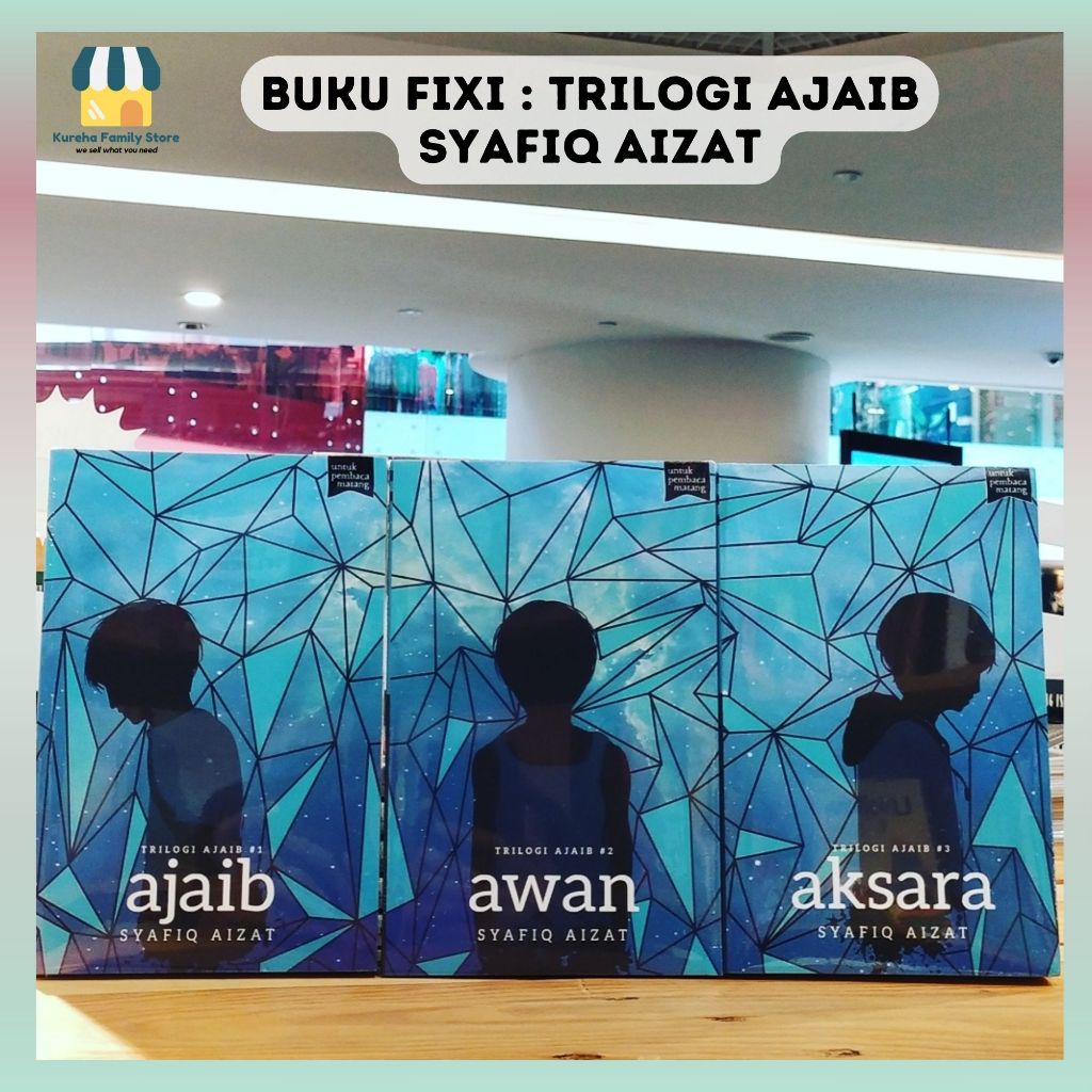 BUKU FIXI Trilogi Ajaib Awan Aksara Cerita Misteri Seram Horror Action ...
