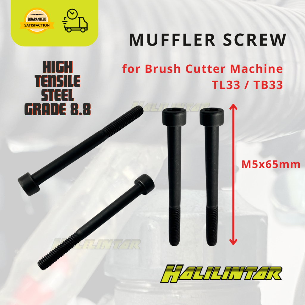Muffler Screw for Brush Cutter TL33 TB33 BG330 M5 / Skru Muffler Mesin Potong Rumput | Shopee ...