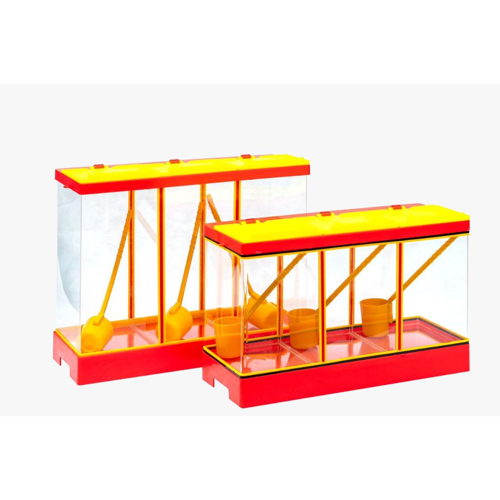 Satu Dua Dan Tiga Petak Saiz 24”X 9” X 19'' 49 Liter Cap Payung Acrylic ...