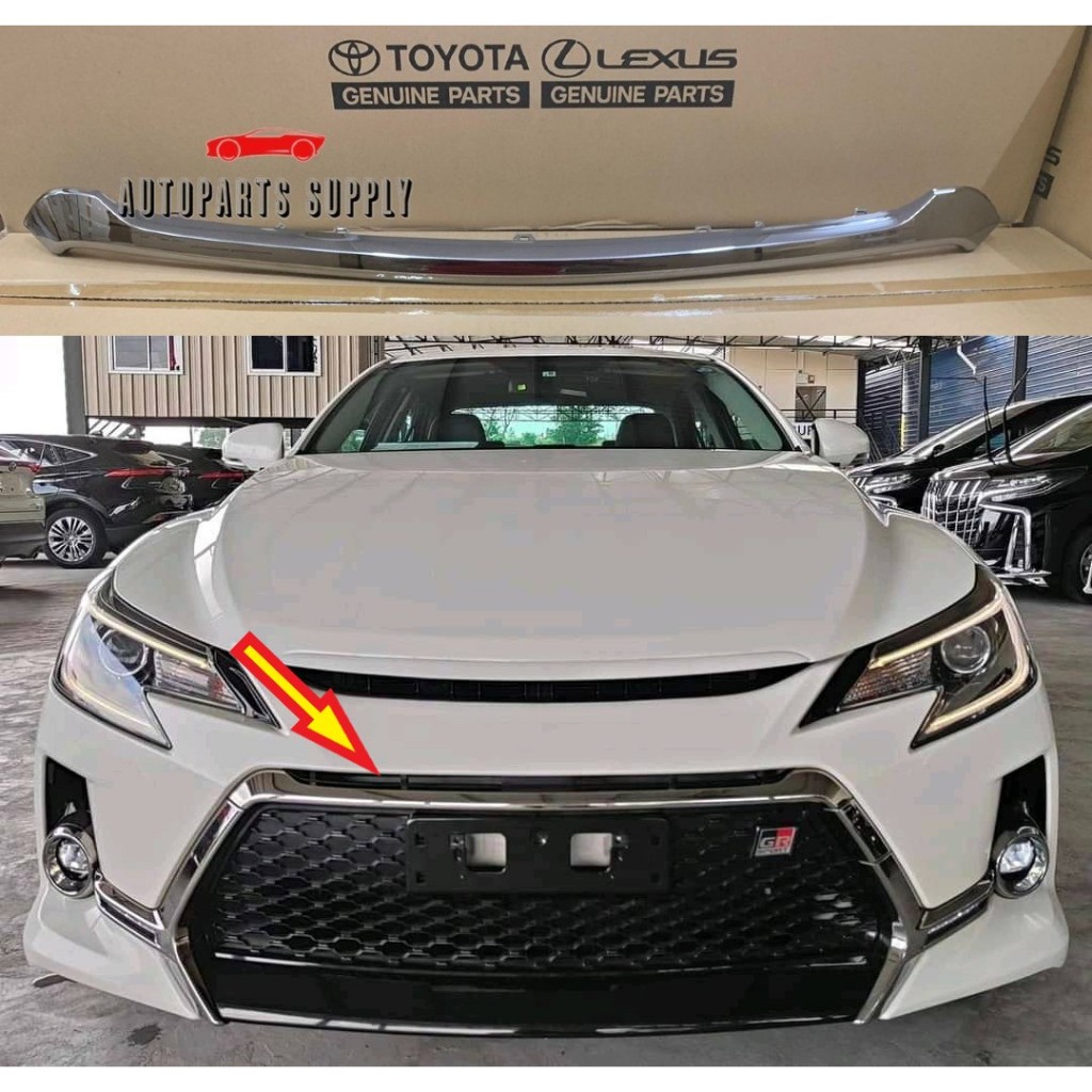 ORIGINAL TOYOTA MARK X MARK-X GS GRX130 GRX131 FRONT GRILLE TOP ...