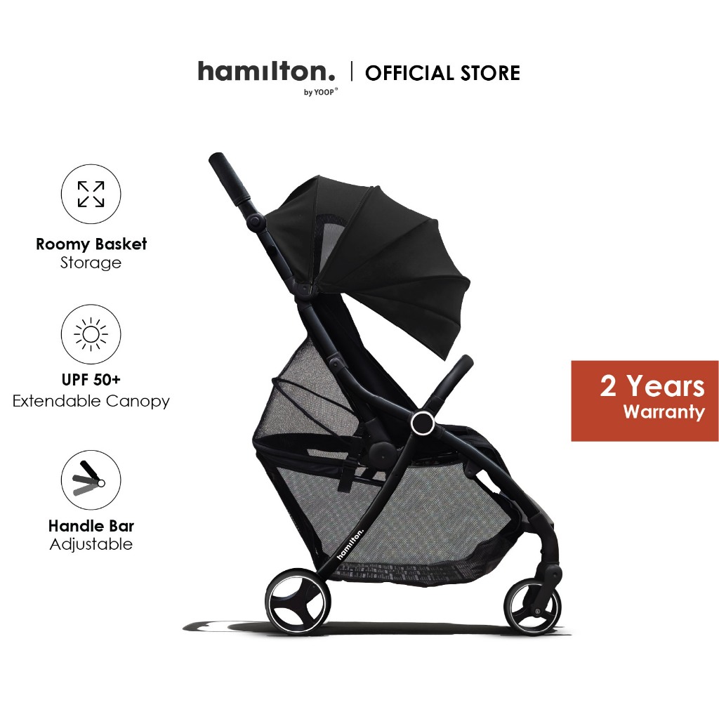 Hamilton XL Stroller Autofold Large Storage Basket | Shopee Malaysia
