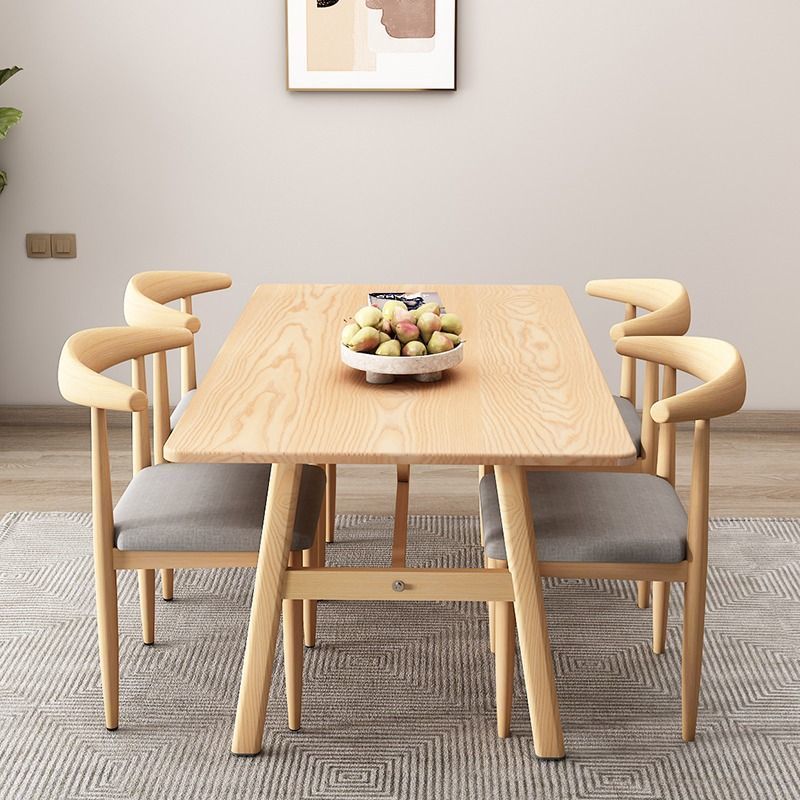 Dining table home dining table modern simple dining table and chairs ...