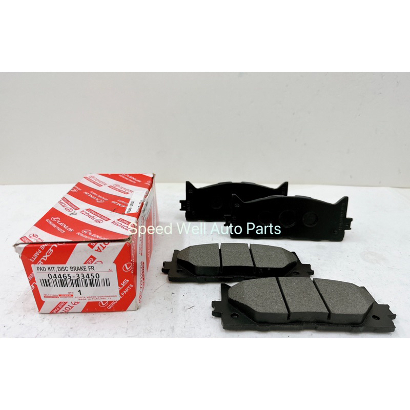 TOYOTA CAMRY ACV40, ACV50, ASV50 FRONT (DEPAN) BRAKE PAD (04465-33450 ...