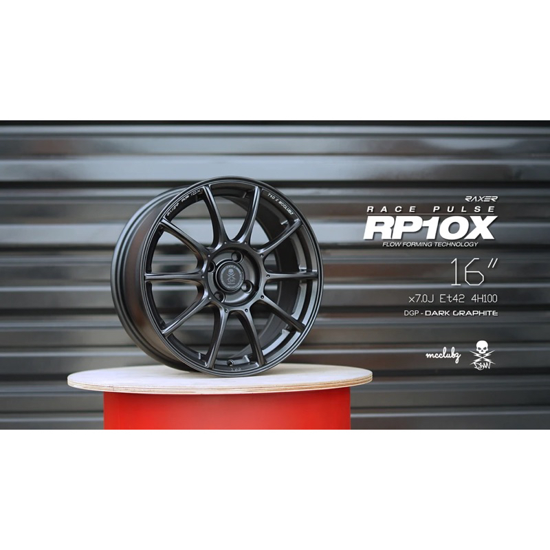 Raxer RP10X（Flow Formed) 16X7.0 A-DGP-XZ (Matt Gunmetal) | Shopee Malaysia