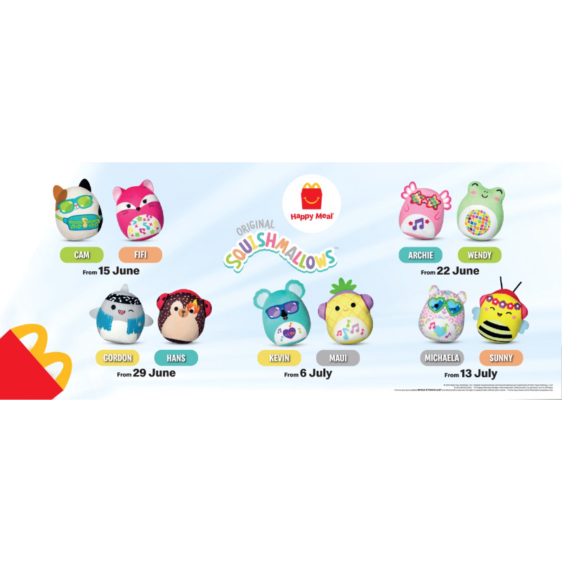 [READY STOCK] TY's SQUISHMALLOWS (HAPPY-MEALS-TOYS) | Shopee Malaysia