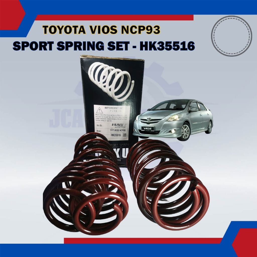 Toyota Vios NCP93 Sport Spring Set (4pcs)-HK35516 | Shopee Malaysia