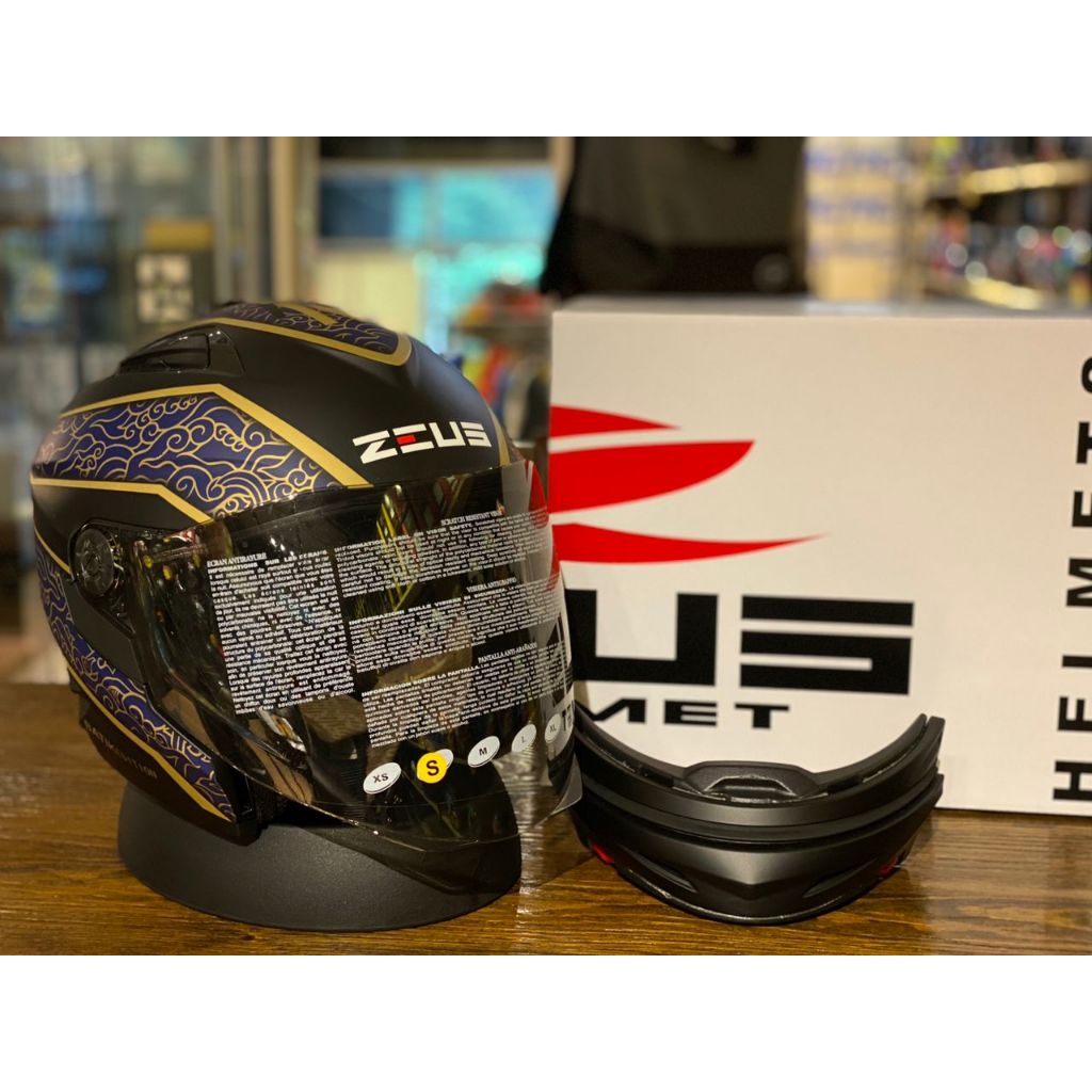 HELMET ZEUS GJ-613 2 ALAM SERIES | Shopee Malaysia