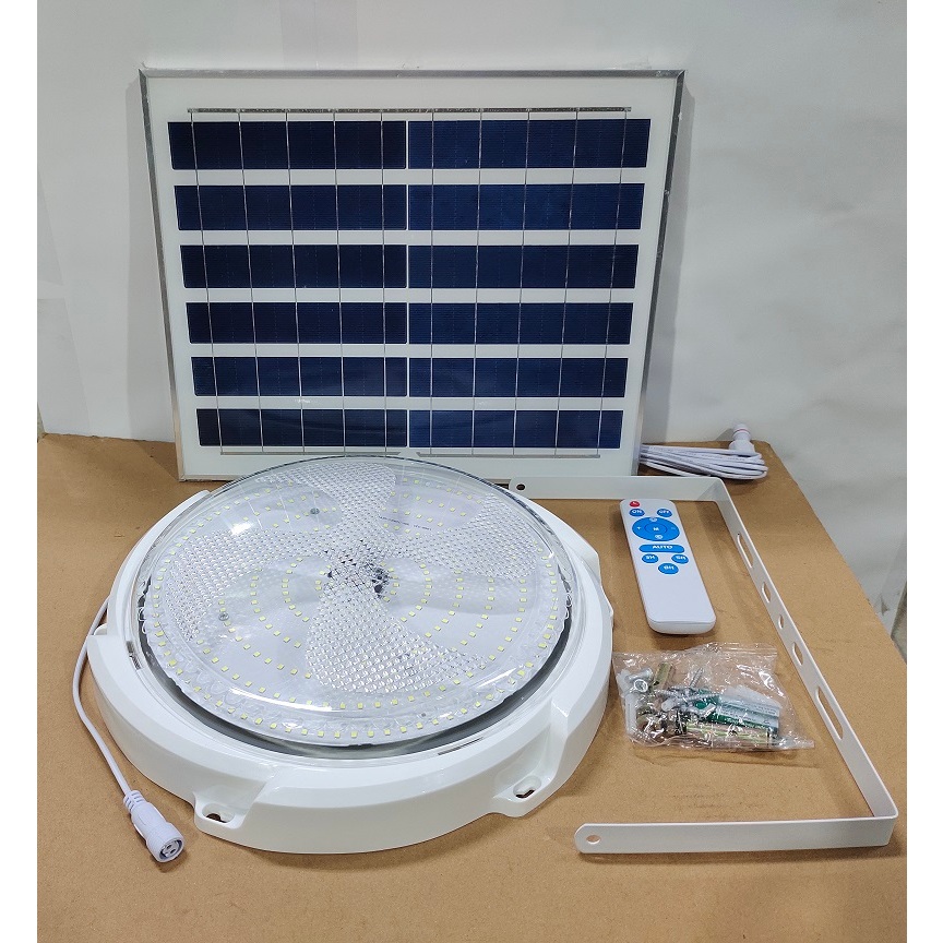 Solar LED Ceiling Light 32 Watt including Solar Panel 350 x 290mm ...