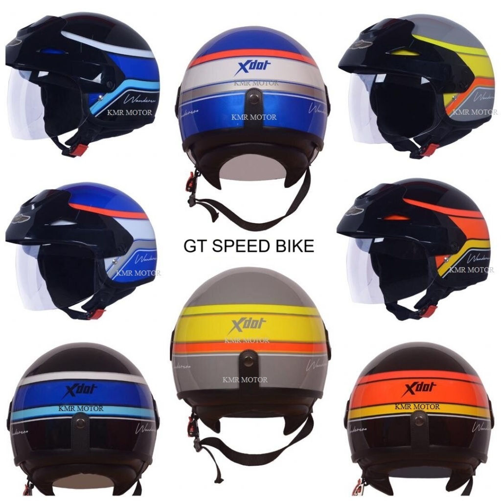 XDOT G118 WONDERER HALF HELMET | Shopee Malaysia
