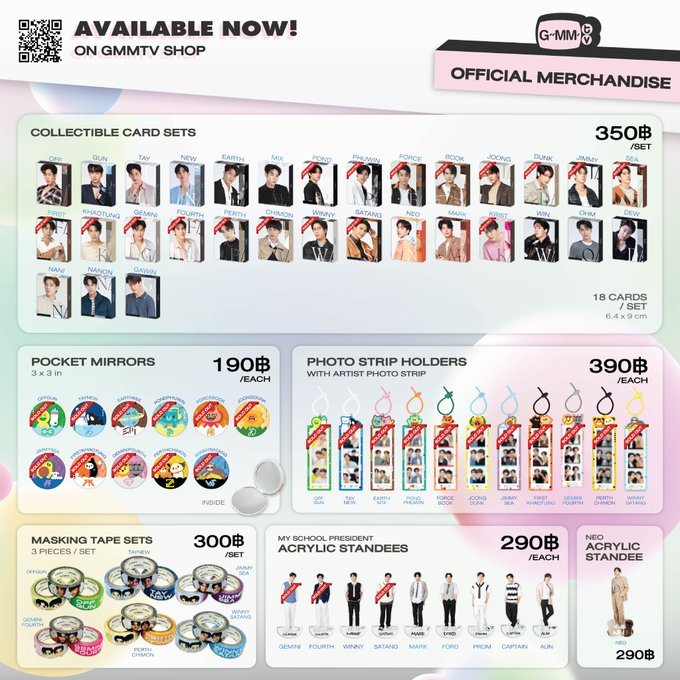 [🇹🇭 INSTOCK]🇲🇾 CCMYGO GMMTV | GMMTV OFFICIAL MERCHANDISE | Shopee Malaysia