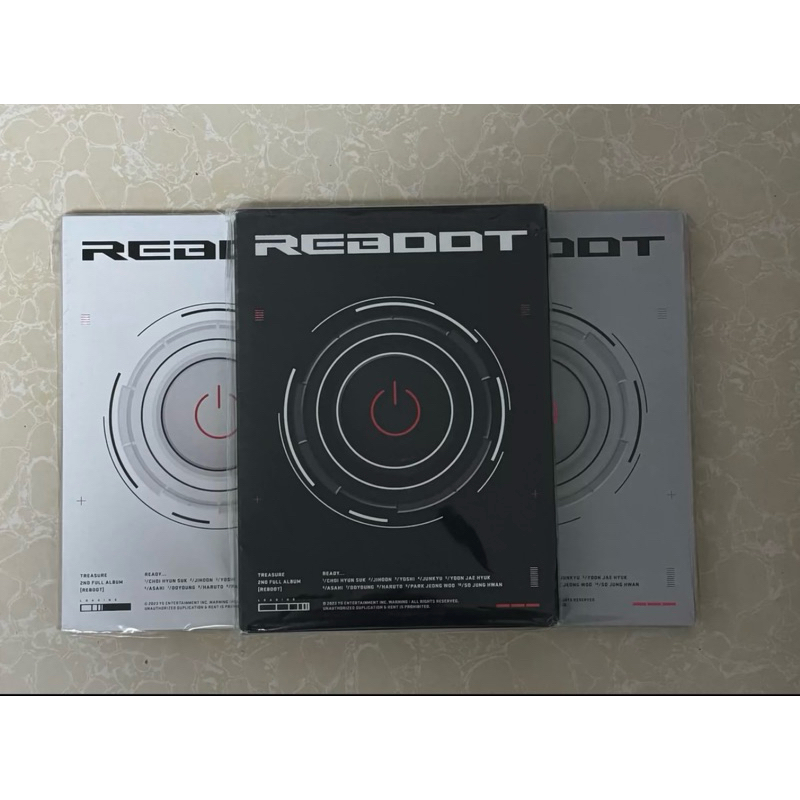Treasure Reboot Official Unsealed Album | Shopee Malaysia