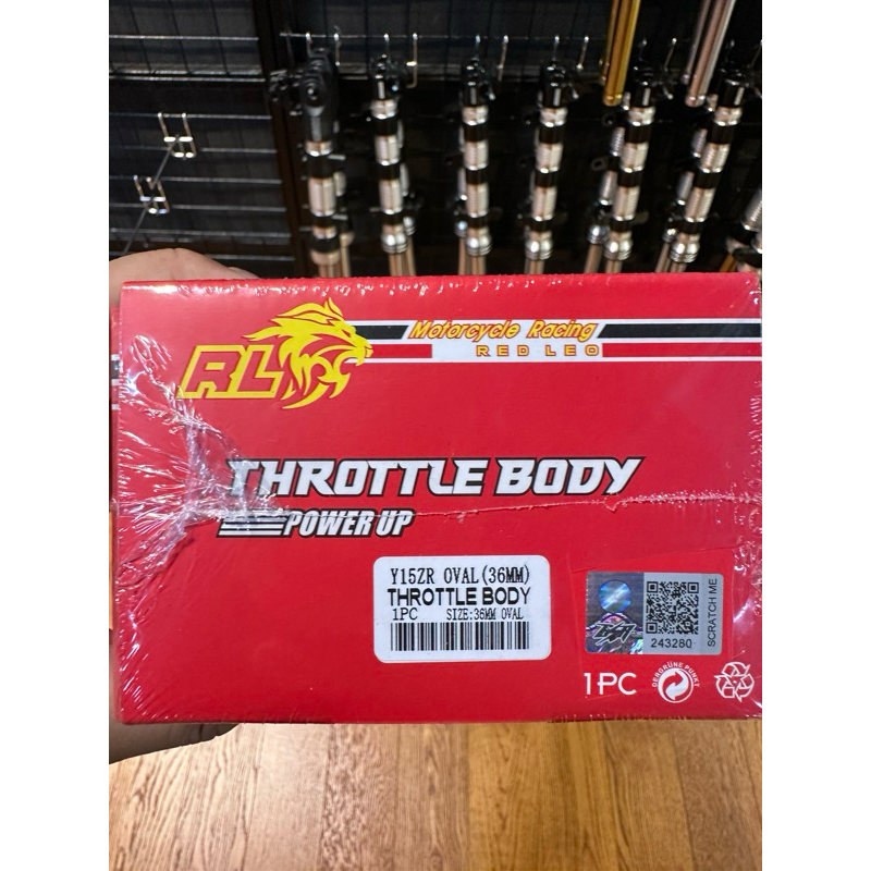 ESR MOTOR RED LEO RACING THROTTLE BODY Y15ZR/Y16ZR/RS150/RSX | Shopee ...