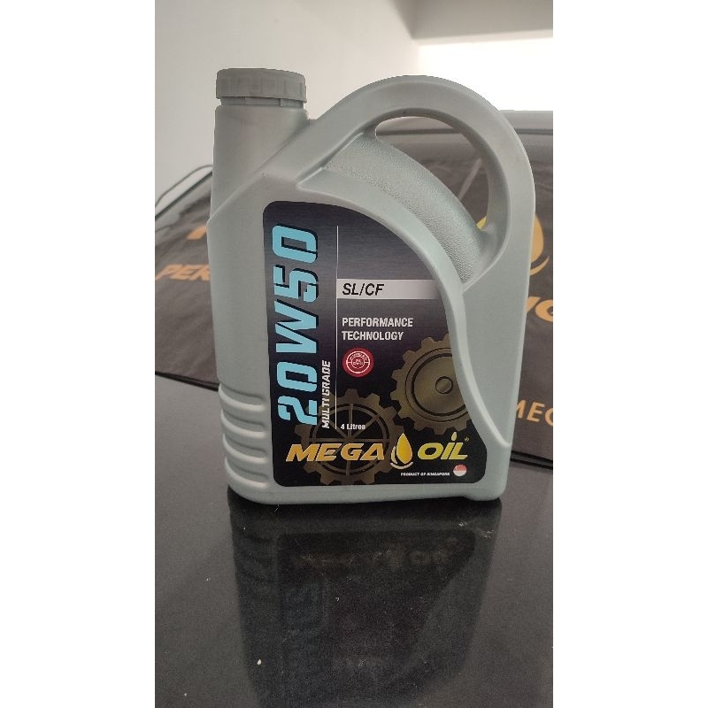 mega oil performance engine oil | Shopee Malaysia