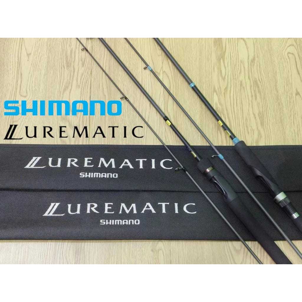 SHIMANO LUREMATIC SERIES FISHING ROD (SPINNING/ BAITCASTING) | Shopee Malaysia