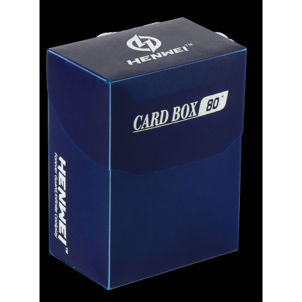 HENWEI Deck Box 80+ Card Deck Box Card Storage Box Card Kotak Simpan ...