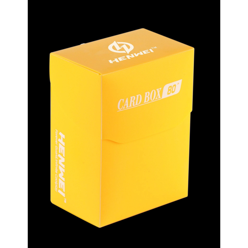 HENWEI Deck Box 80+ Card Deck Box Card Storage Box Card Kotak Simpan ...
