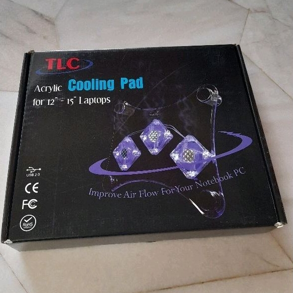 TLC Acrylic Cooling Pad For Laptop | Shopee Malaysia