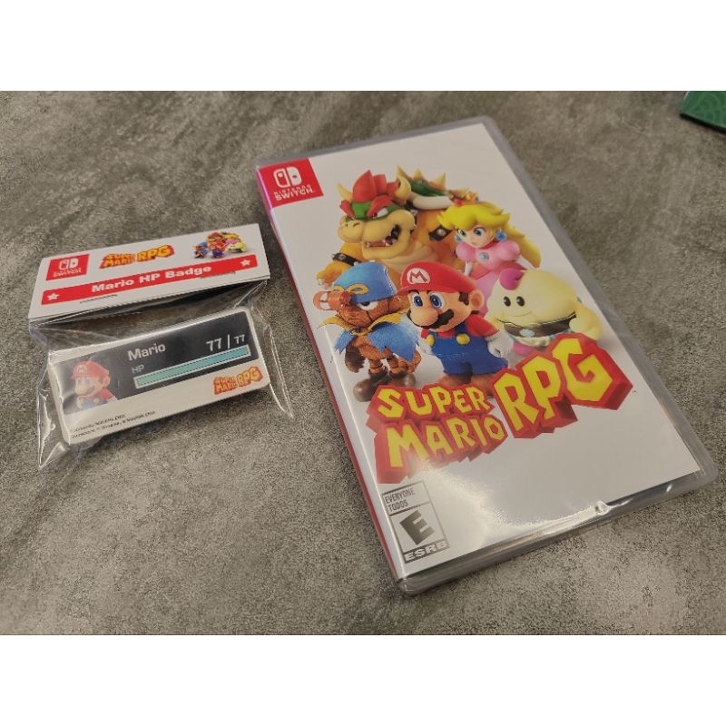 (New Arrival) Super Mario RPG (Free Mario HP Badge) For Nintendo Switch ...