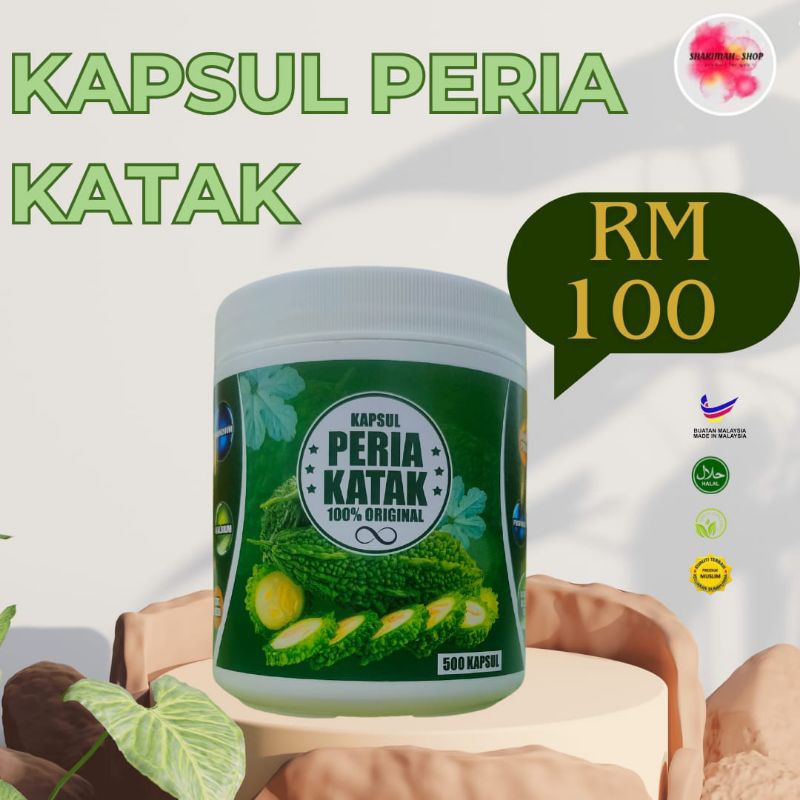Kapsul Peria Katak (RM 100) | Shopee Malaysia