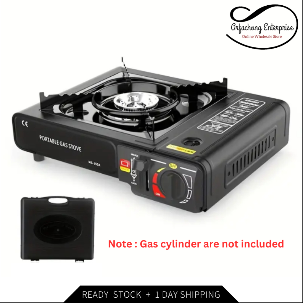 Mini Portable Gas Stove Cooking Pan Outdoor Camping Stove Tent Fisher ...